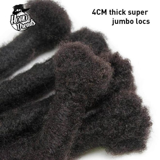 Super Jumbo Locs Dread Wicks | Best Locs Vendor | HohoDreads