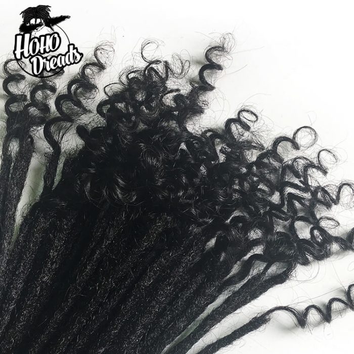 Real Locs With Curly Ends | Best Locs Vendor | HohoDreads