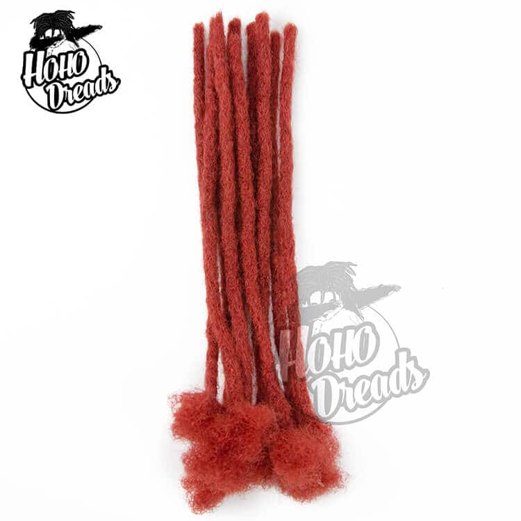 Dreads With Red Tips