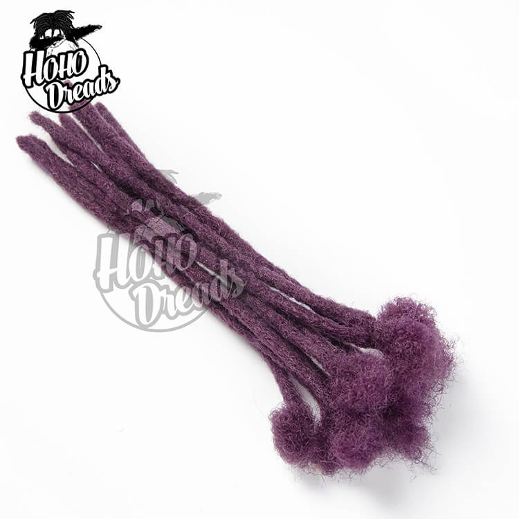 Purple Locs Natural Hair | Best Locs Vendor | HohoDreads