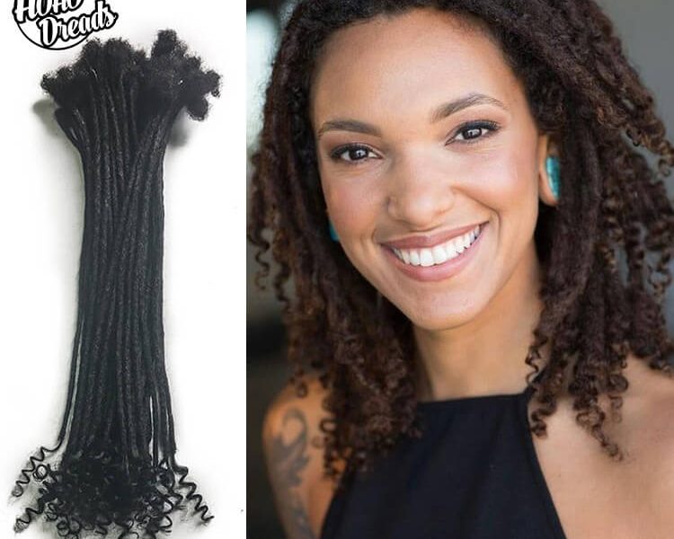 Real Dreads With Curly Ends | Best Locs Vendor | HohoDreads