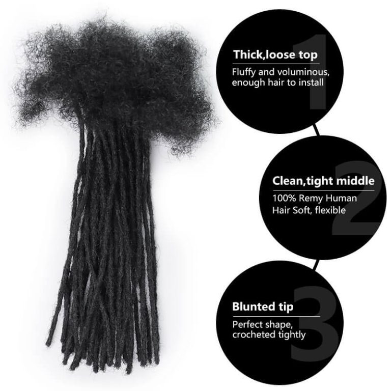 How Long Do Human Hair Loc Extensions Last? | Hohodreads