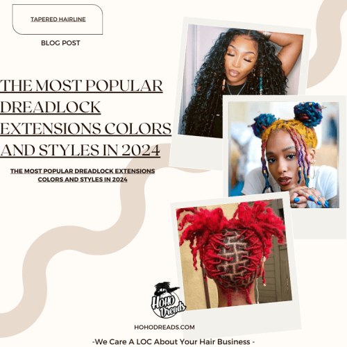 The Most Popular Dreadlock Extensions Colors And Styles In 2024 ...