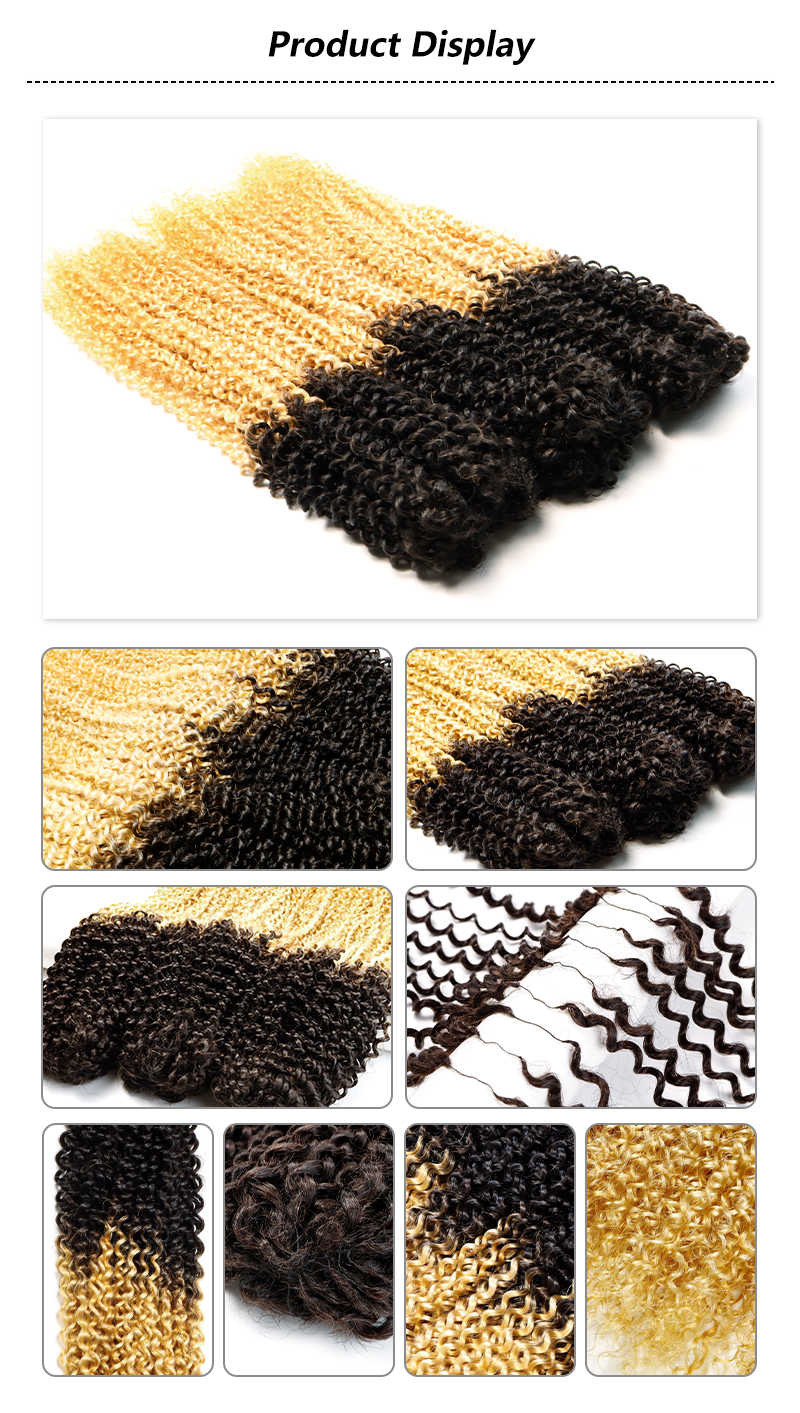 Wholesale Splicing Color Feathering Crochet Hair Extensions | Best Locs ...