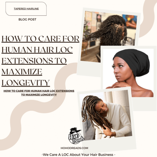 How To Care For Human Hair Loc Extensions To Maximize Longevity ...