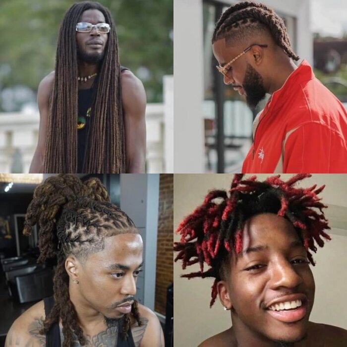 Trending Styles For Dread Extensions For Men | Hohodreads